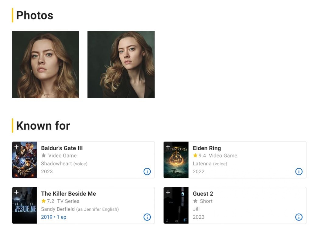 [博德3] 影心妹妹的cv是谁？ 178