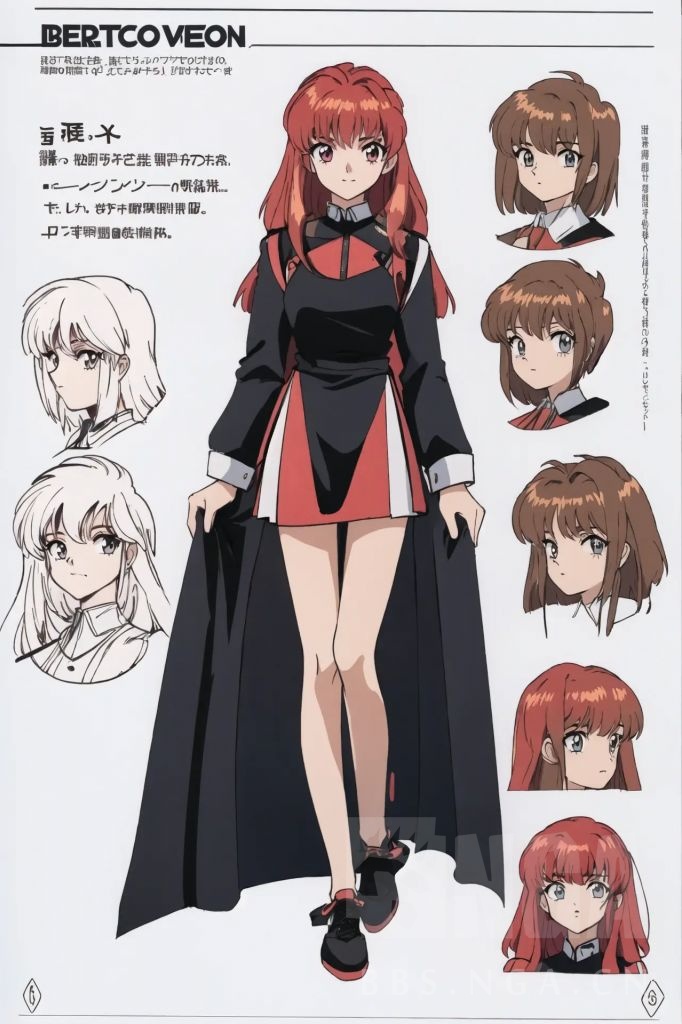 (模型已传C站)来点复古手绘上色感觉的插画 NGA玩家社区