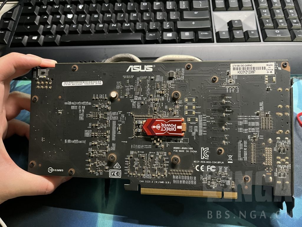 [电脑硬件] 出显卡 华硕1060 6G 已出 NGA玩家社区