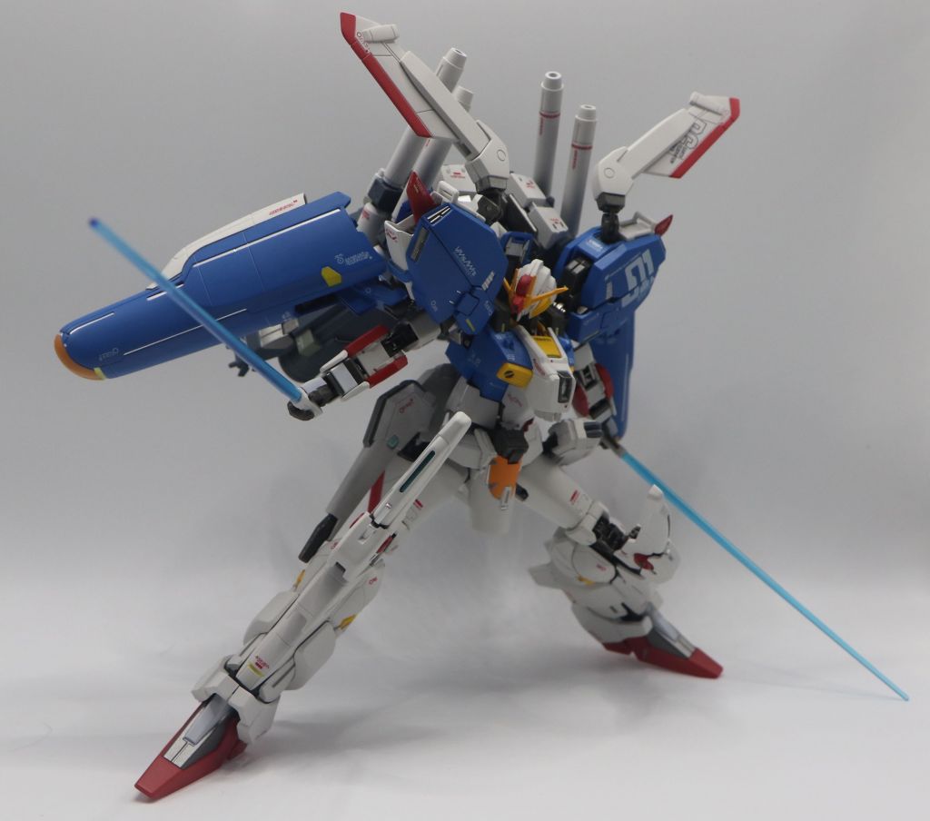 [可动成品]暴风 Ka魂 Ex-S高达 阿尔法小队配色 178