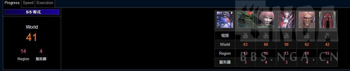 [日区] MANA零式天狱篇爆肝队7=1，近战 NGA玩家社区