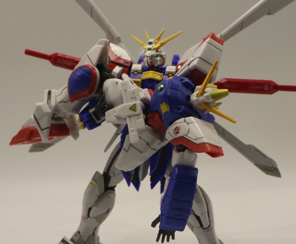 [拼装]食玩 Gframe闪光高达/HGFC尊者高达 NGA玩家社区