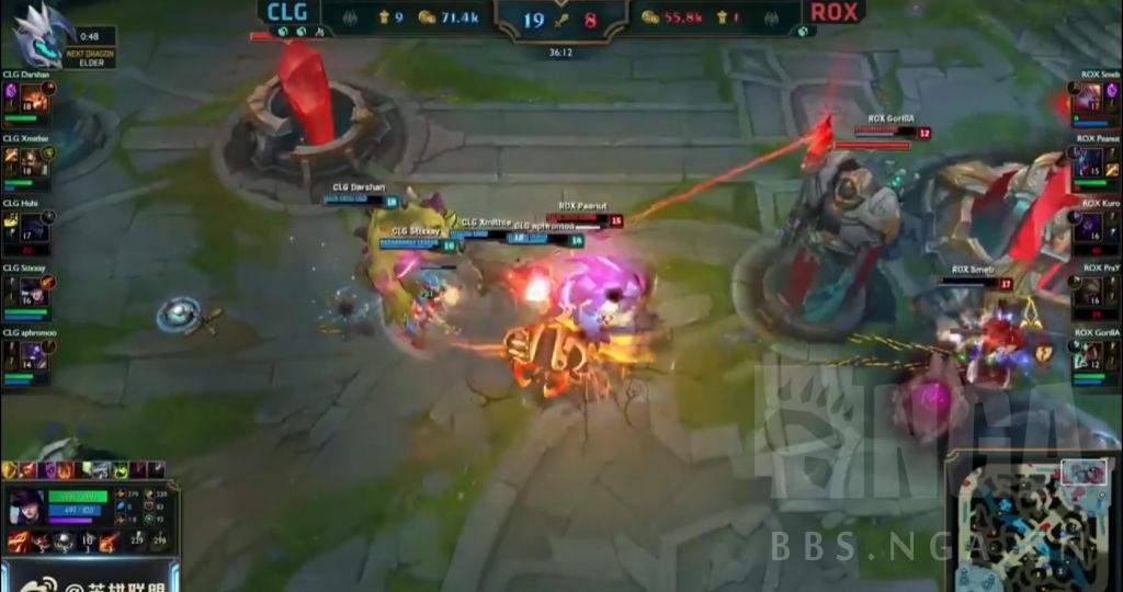 [外赛区赛事] GG的adc是s6 CLG的adc NGA玩家社区