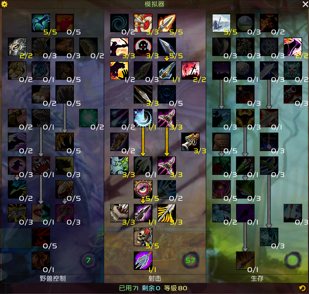 [研究讨论] 来自WOWSims模拟器10000次测试后的P3 LR天赋、配装、输出循环心得(2023.5.17 增加2种射击天赋推荐) NGA玩家社区