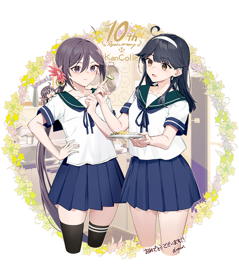 [舰colle] 5月7日官推 drew十周年贺图公开 NGA玩家社区