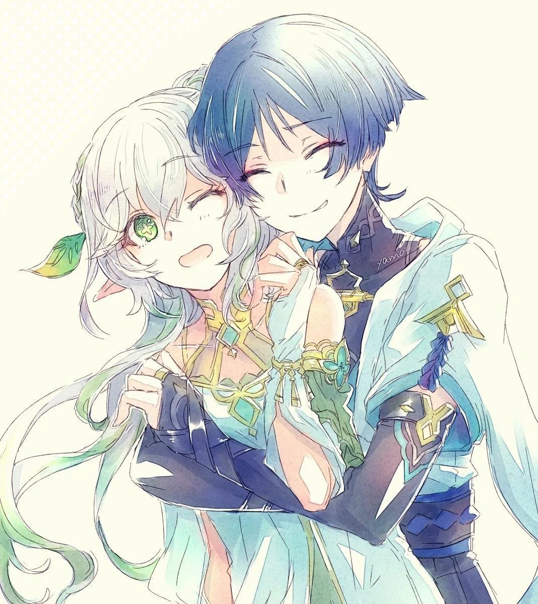 [插画搬运][CB/CP预警] 散兵/流浪者的画集 NGA玩家社区