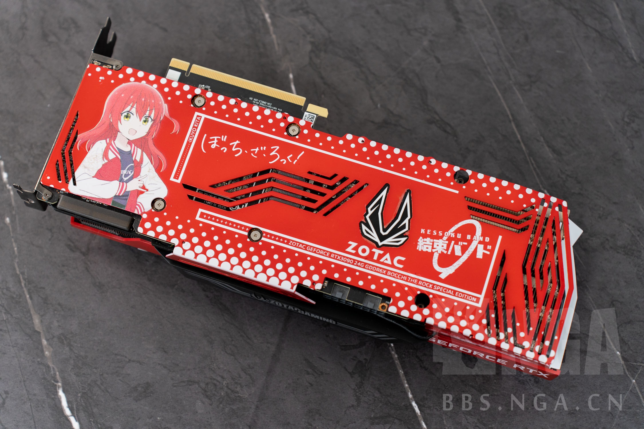 [ROLL] 今天谁也别拦着喜多波奇贴贴！索泰 GeForce RTX 3090 Trinity OC × 《孤独摇滚》DIY联名卡 NGA玩家社区