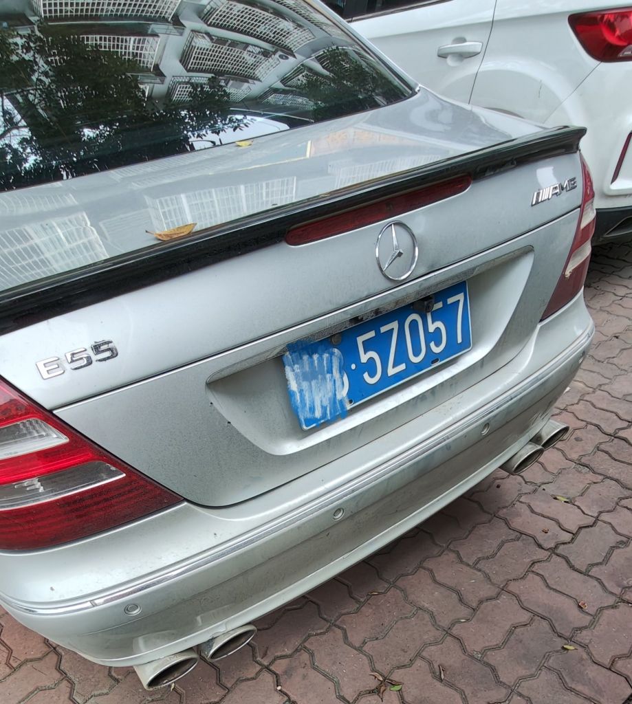 奔驰E55街拍 NGA玩家社区