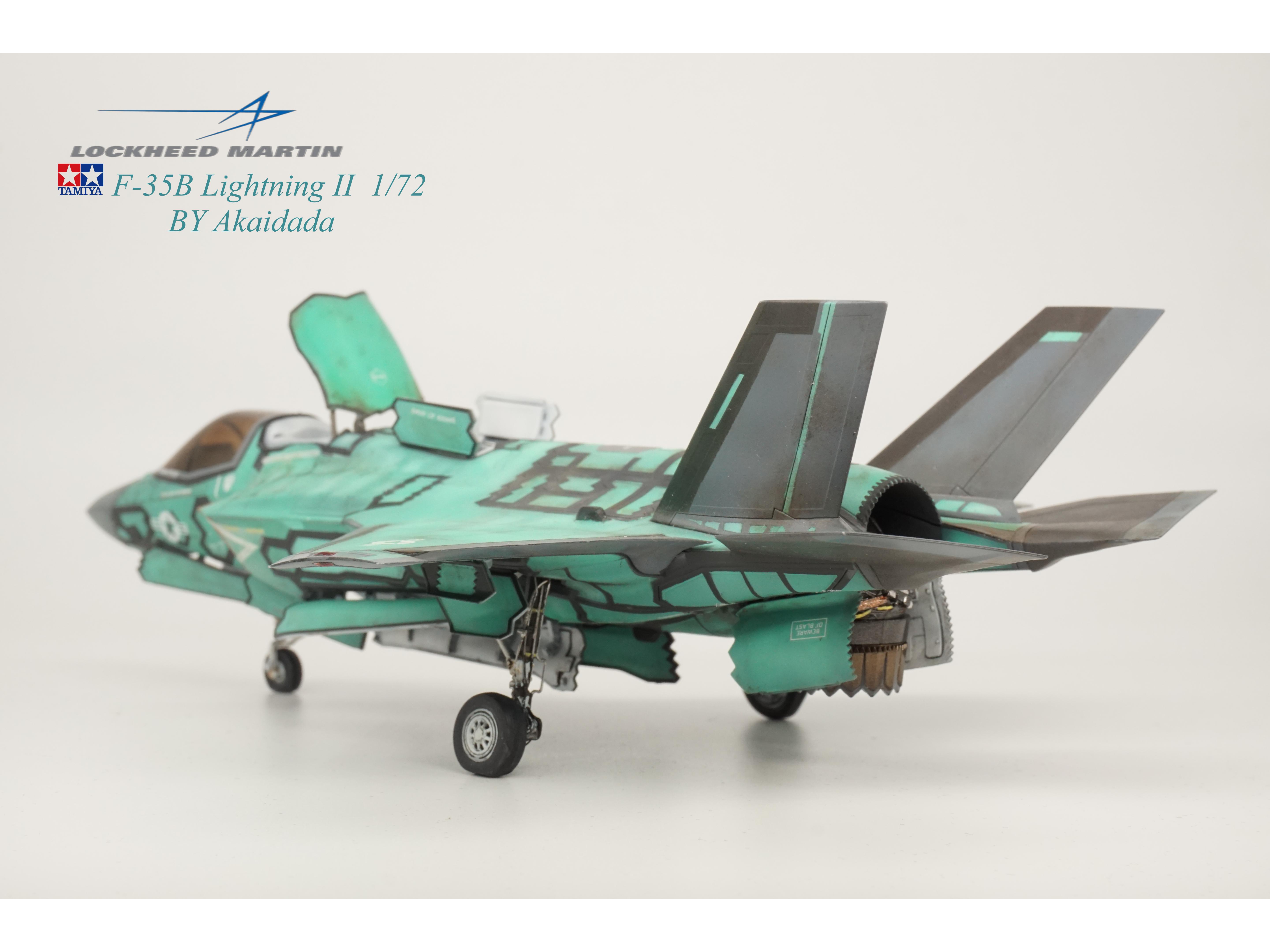 [技术交流] 耗时一个月，1/72 F35-B(无隐身涂装)制作，附上制作过程 NGA玩家社区