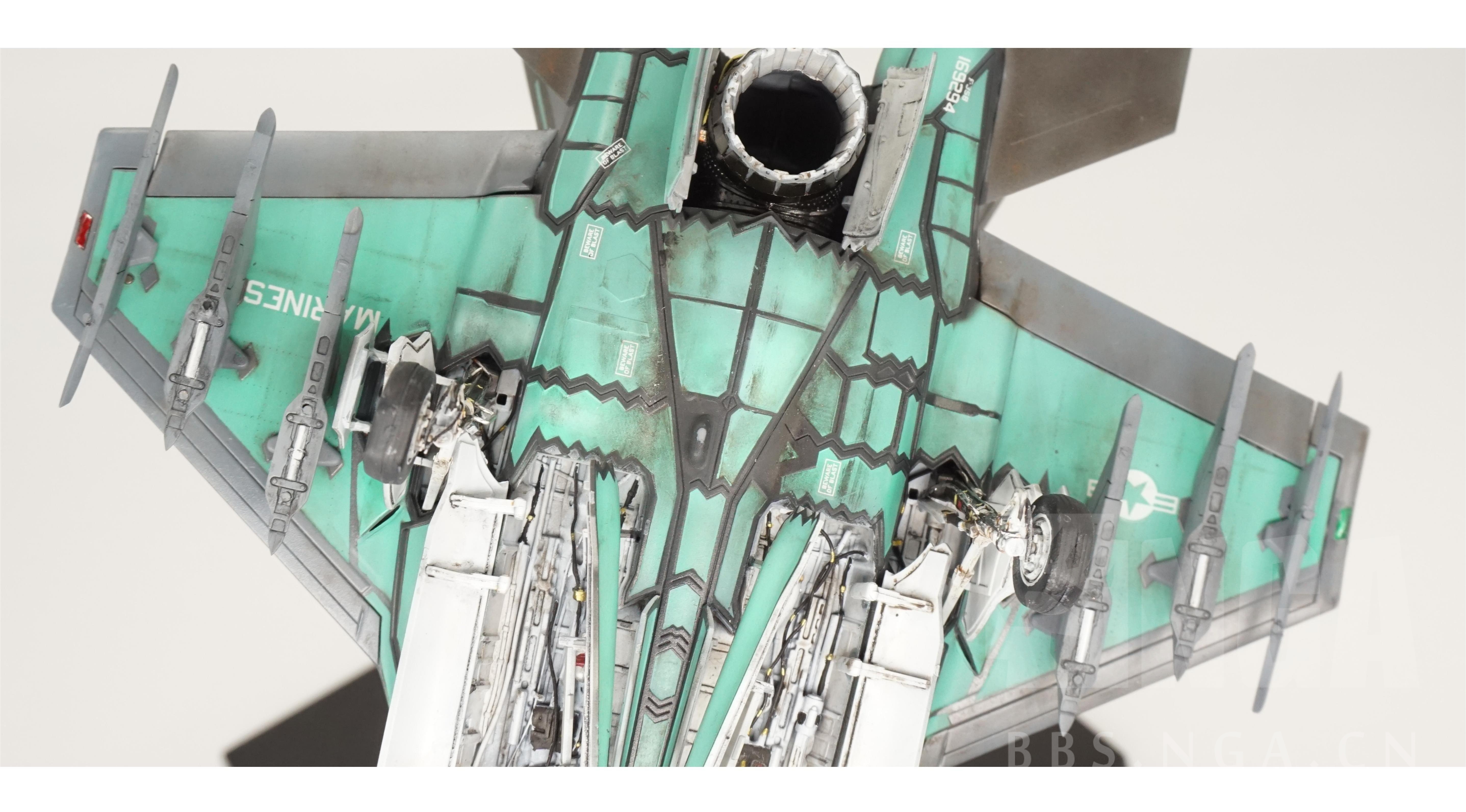 [技术交流] 耗时一个月，1/72 F35-B(无隐身涂装)制作，附上制作过程 NGA玩家社区