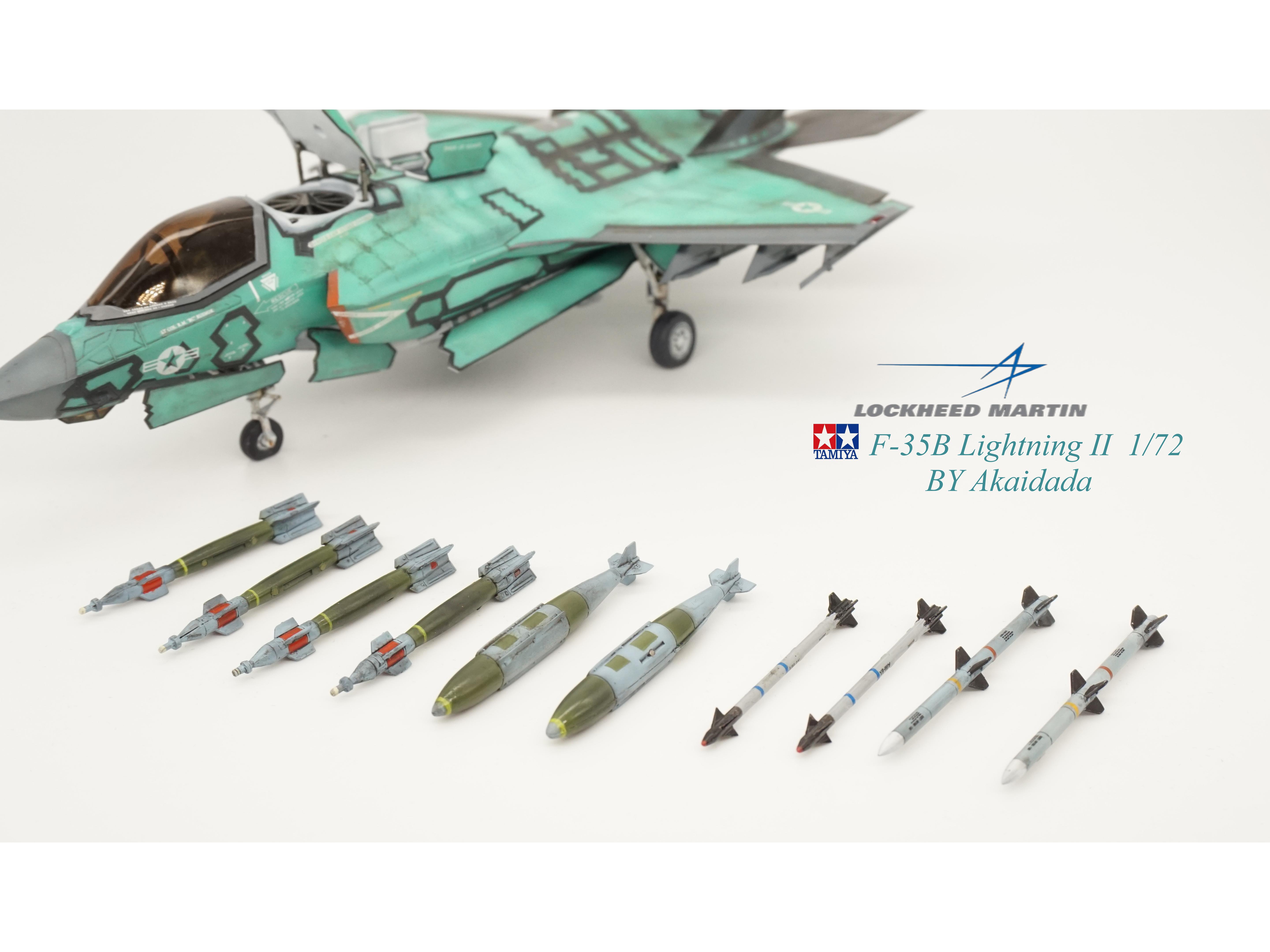 [技术交流] 耗时一个月，1/72 F35-B(无隐身涂装)制作，附上制作过程 NGA玩家社区