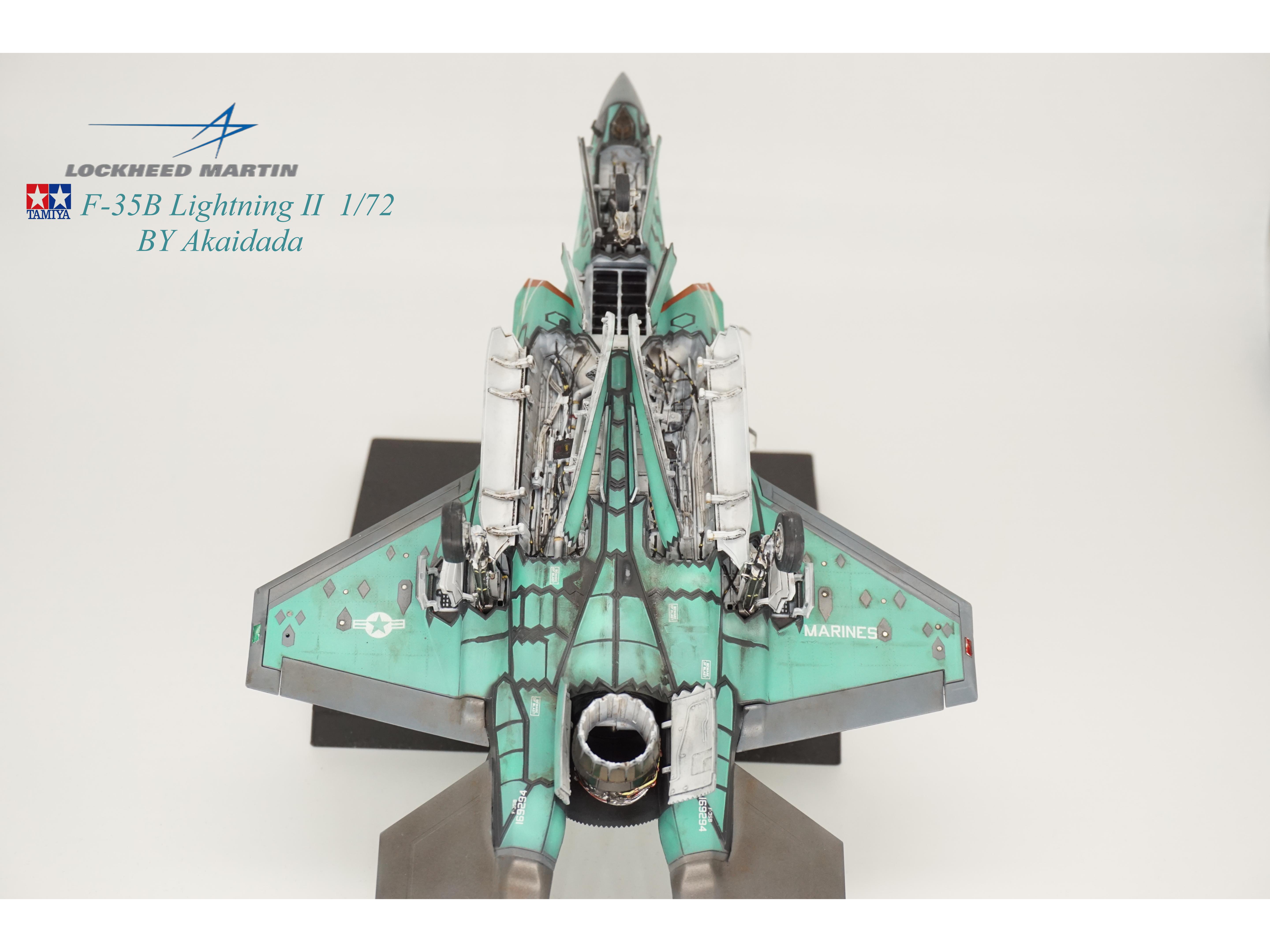 [技术交流] 耗时一个月，1/72 F35-B(无隐身涂装)制作，附上制作过程 NGA玩家社区