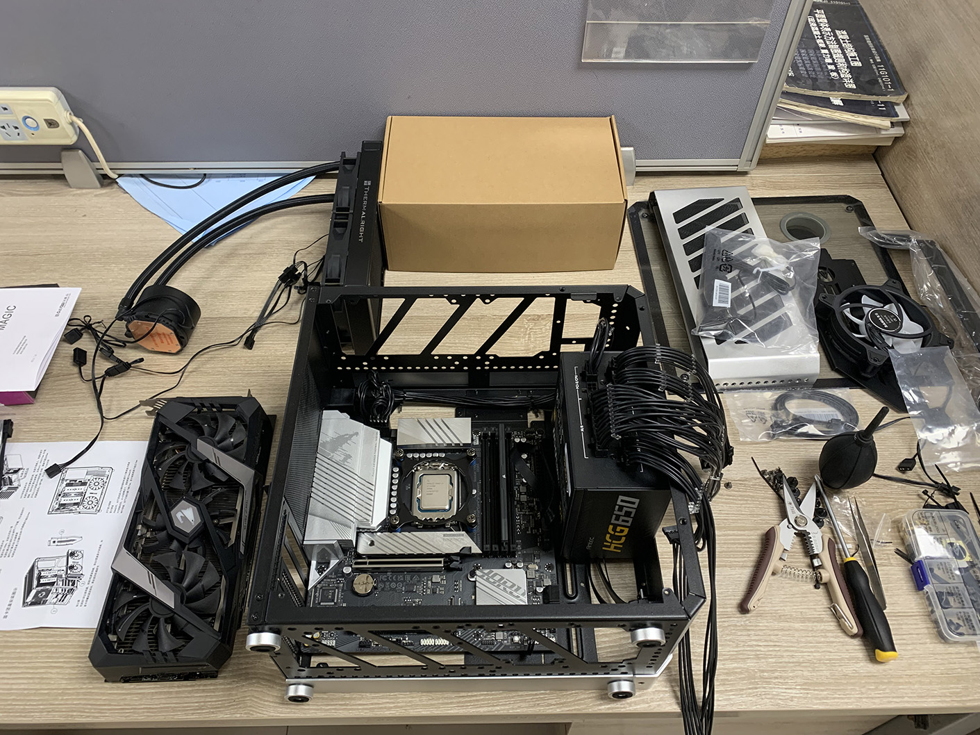 [作业贴]上个月装的机械大师C34机箱，MATX主板装机，多图作业 NGA玩家社区