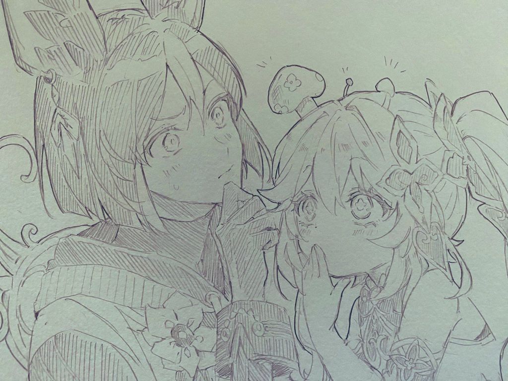 [插画搬运]须弥男子f4与纳西妲 NGA玩家社区