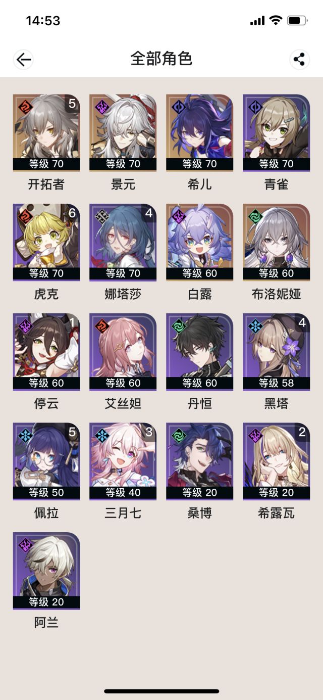 [闲聊杂谈]你们先拉了哪些70？ NGA玩家社区