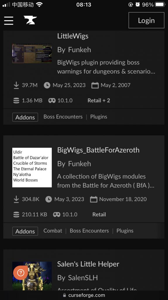 用bigwigs的进来 NGA玩家社区