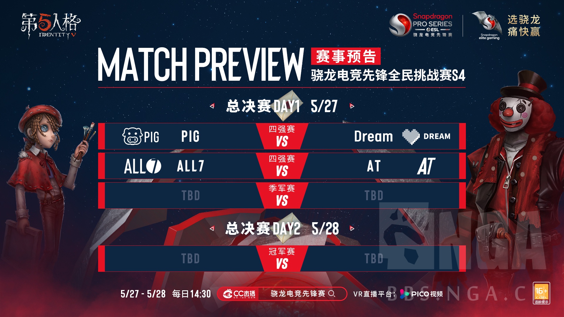 [互动送礼]助威SPS S4总决赛，惊喜好礼等你赢！ NGA玩家社区