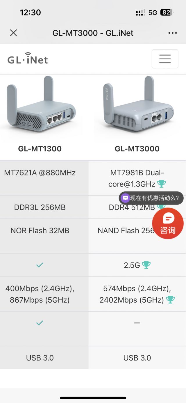 GL-MT3000卖的比大厂倍控和畅网还贵？这CPU还打不过k2p吧？ NGA玩家社区
