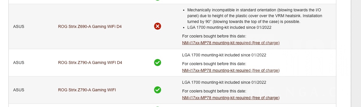 有人试过吹雪z790和u12a兼容性吗 NGA玩家社区