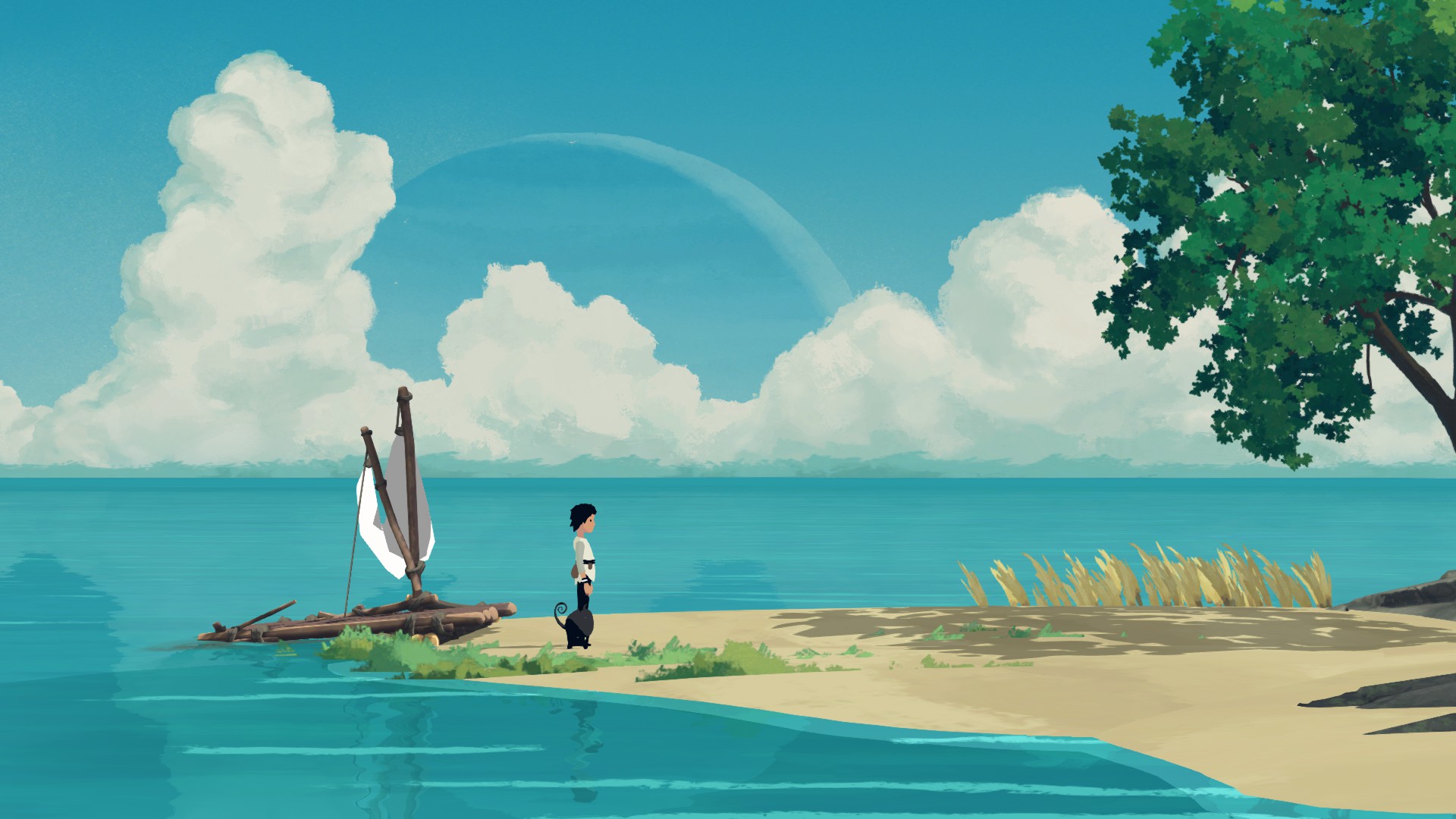 [新游速递No.212]《Planet of Lana》:穿越千山万水，少女终于过上了有男人也有猫的生活 NGA玩家社区