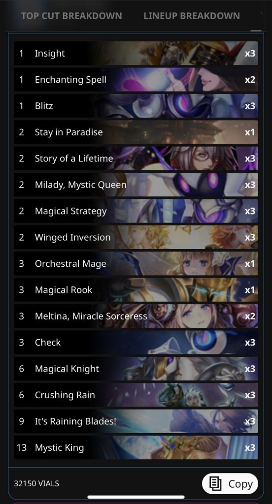 [杂谈][搬运]6月4日jcg预选轮数据 葬送弃牌双雄激斗 NGA玩家社区