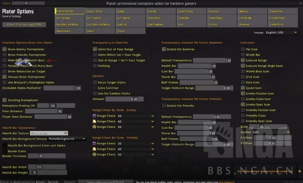 S2赛季词缀-受难的血条显示 plater 设置方法 NGA玩家社区
