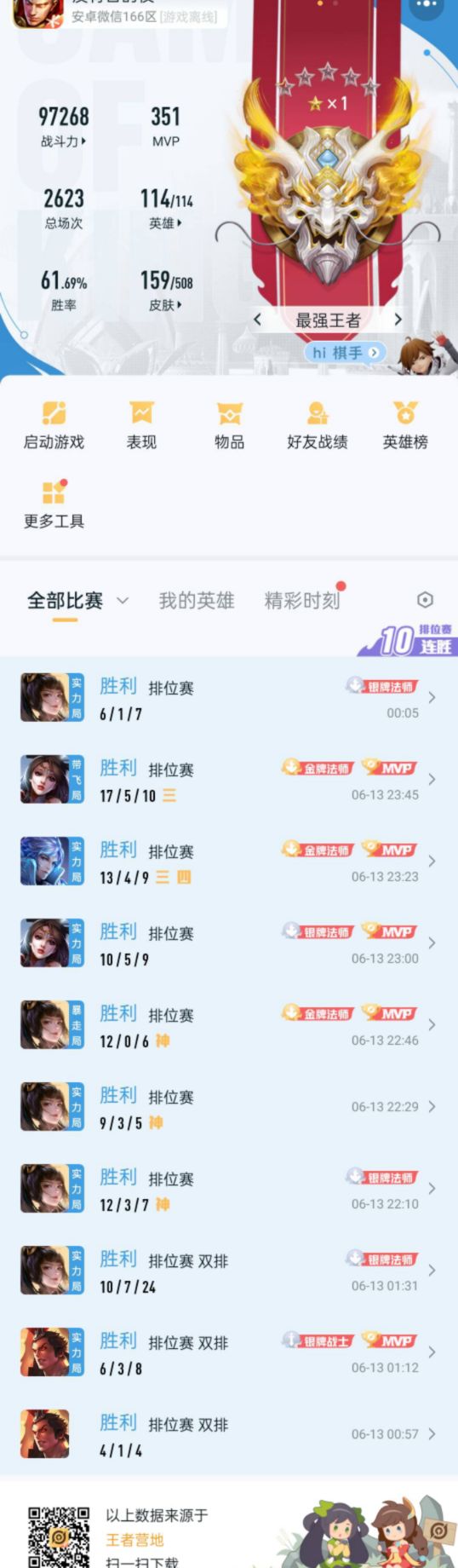 1900唯唯诺诺，星耀局重拳出击，婉儿真心好用 NGA玩家社区