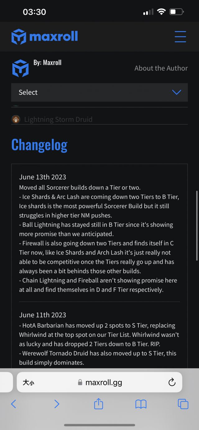 [巫师]恭喜法师获得maxroll官方认定最弱职业 NGA玩家社区