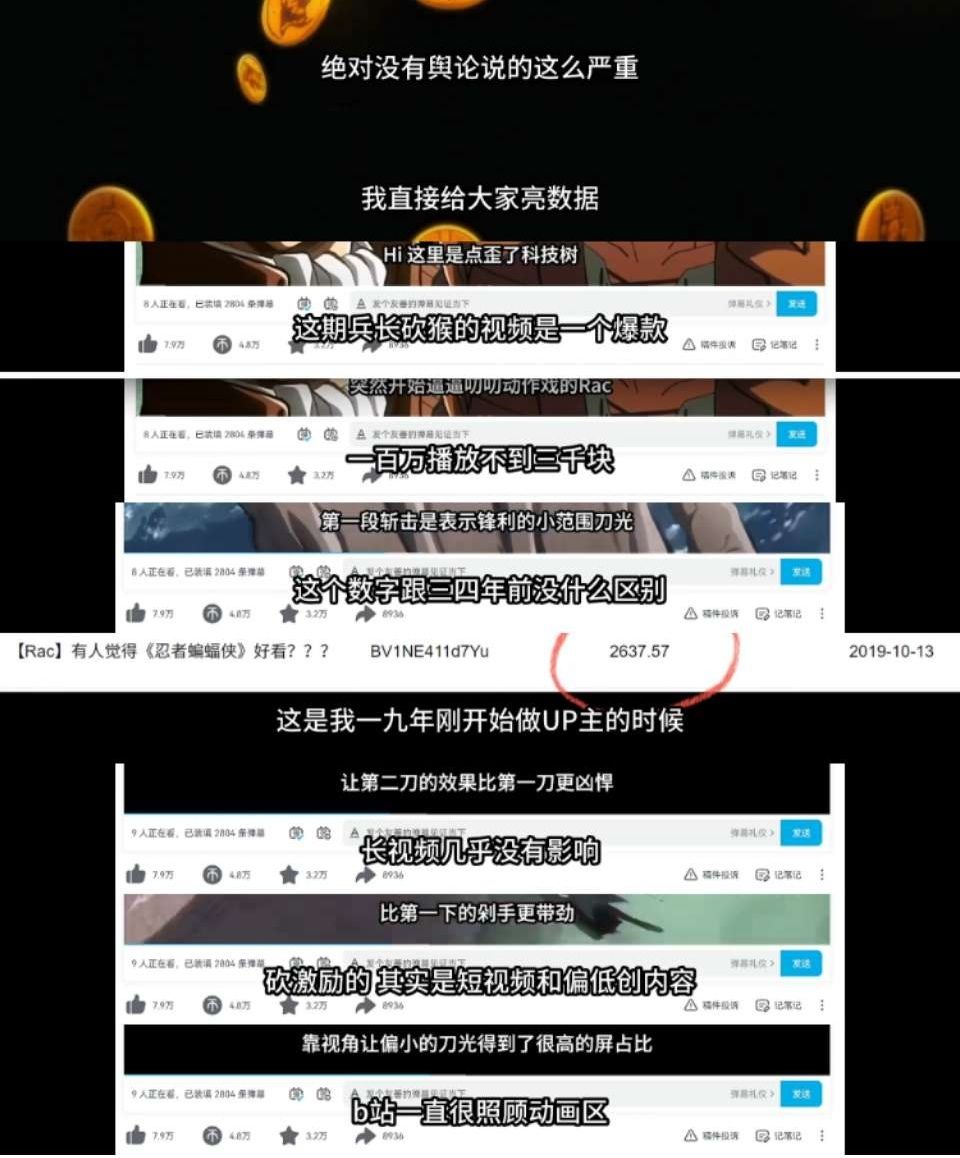 动画(美漫)50W粉全职up说b站砍的激励金影响不大，并且表示b站很照顾动画区 NGA玩家社区