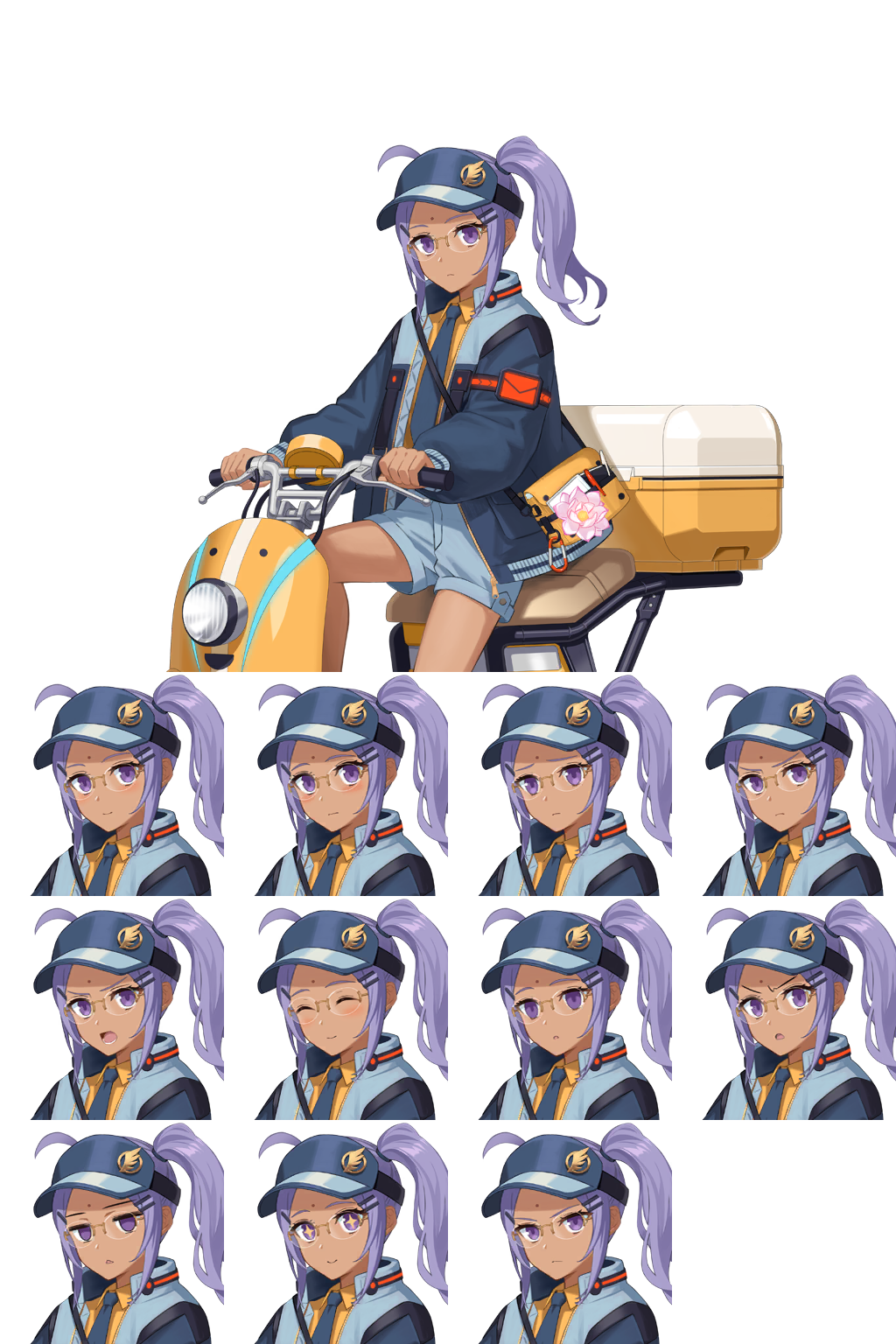 [剧透慎入] 奏章I地图，剧情cg，人物立绘差分素材整理 178