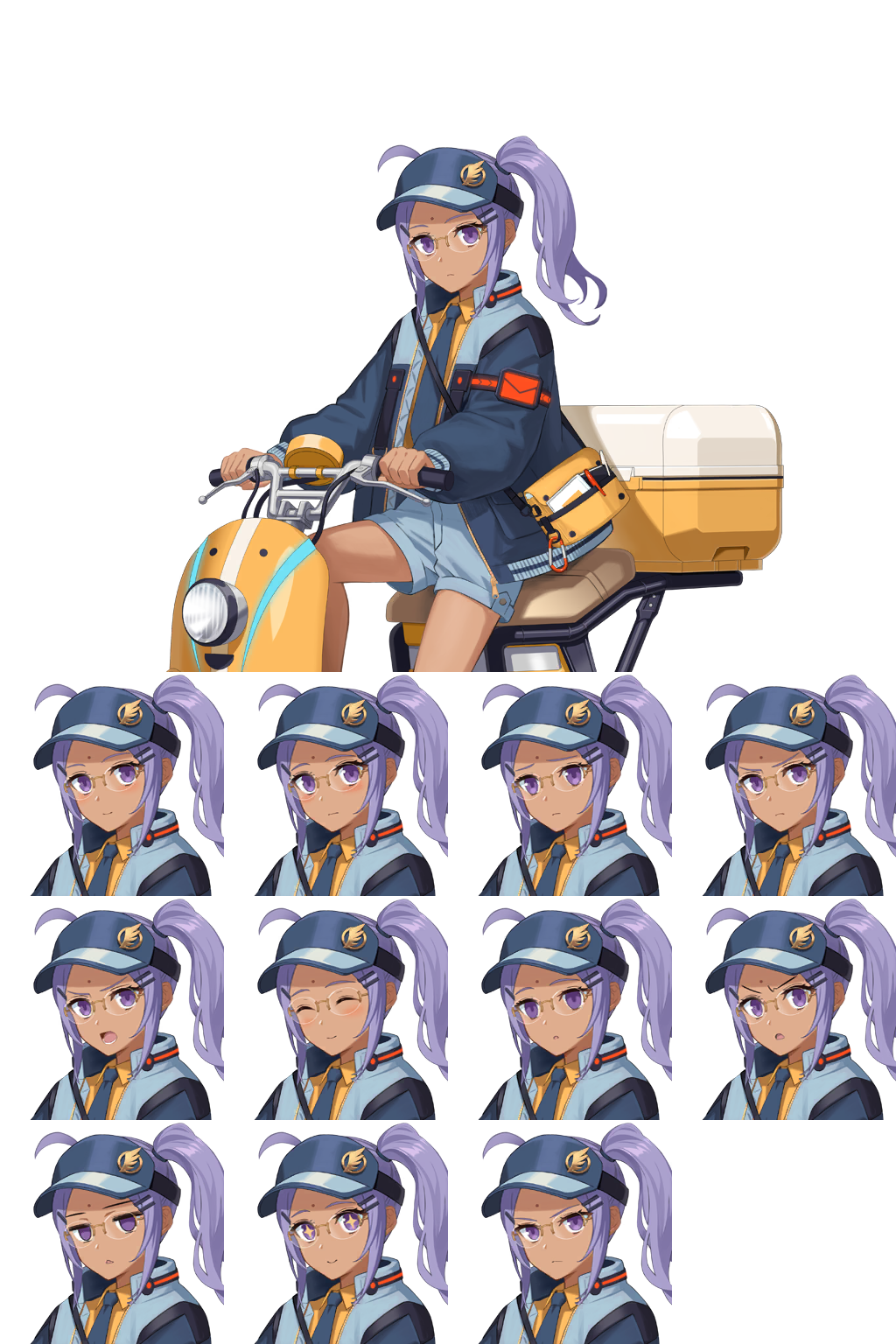 [剧透慎入] 奏章I地图，剧情cg，人物立绘差分素材整理 178