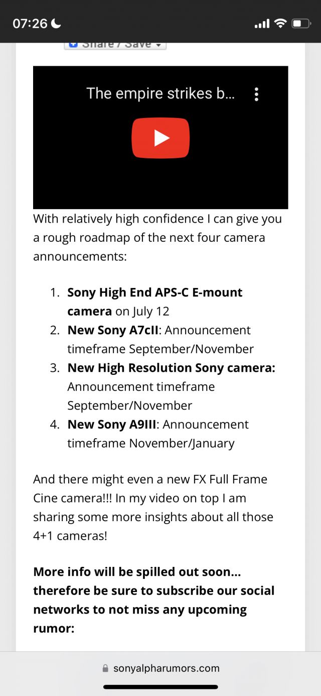 入魔搬运：索尼下半年新机，包含a7c2，a93等 NGA玩家社区