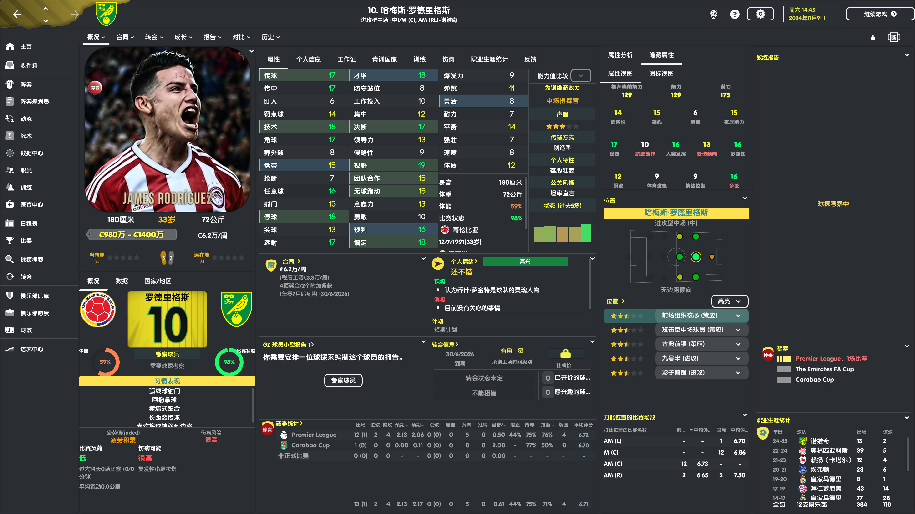 [FM2023] 129ca的球王 NGA玩家社区