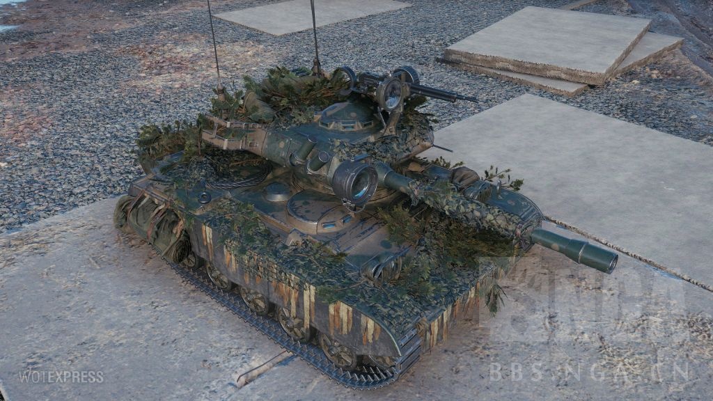 [WoT新闻] ELC EVEN 90专属3D风格公布 NGA玩家社区