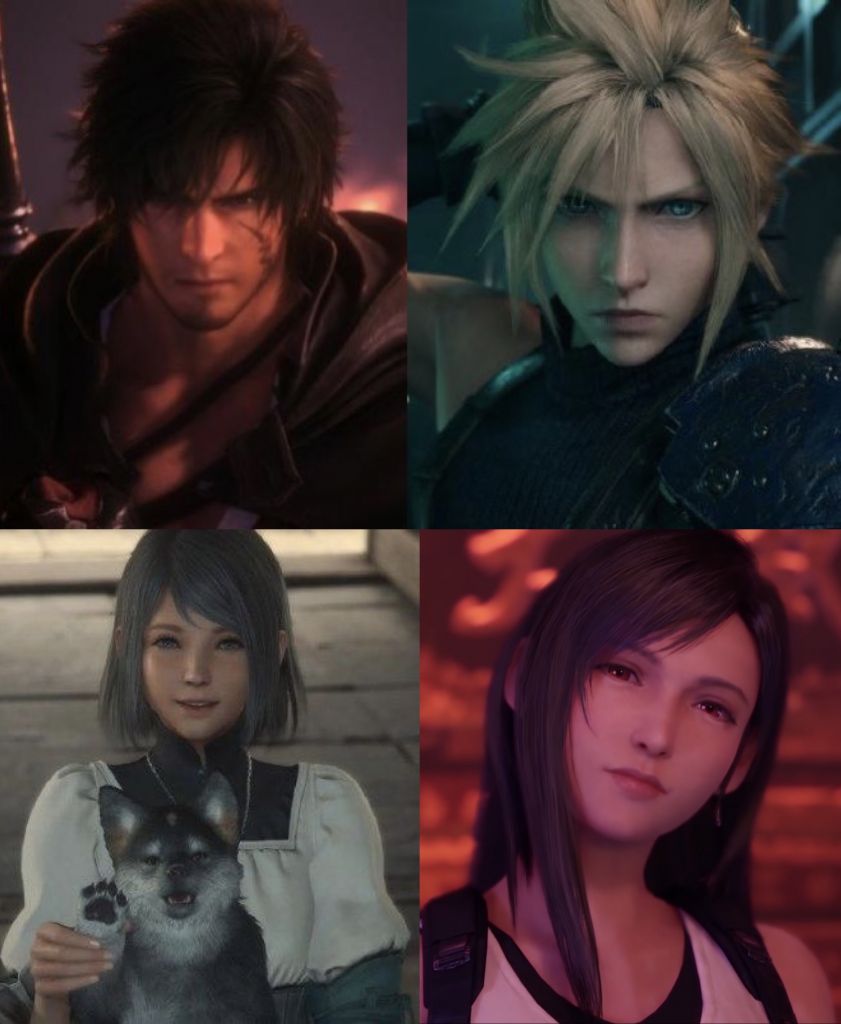 萌新只玩过7re和16，感觉角色还有点相似性 178