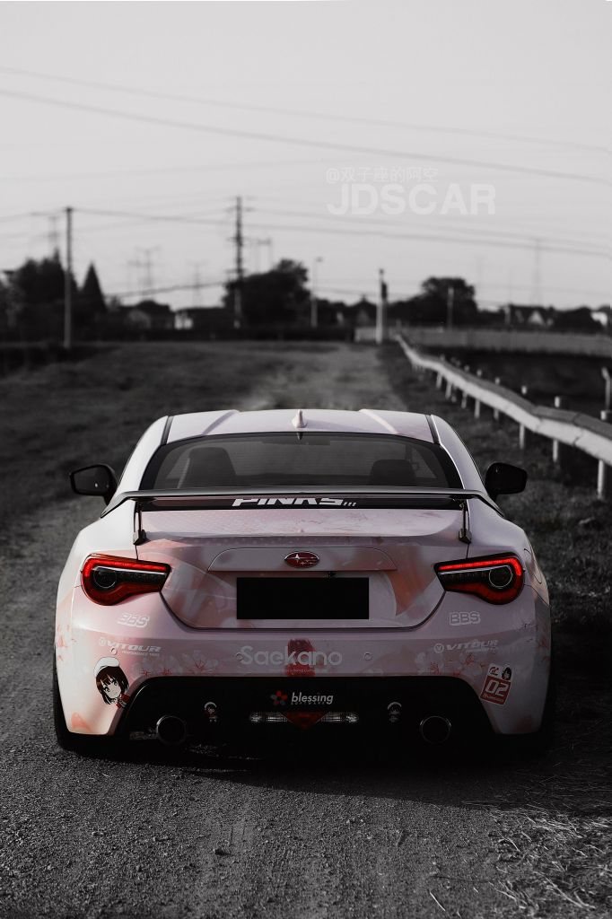 [车版专栏-改装作业]痛车作业 brz zc6 加藤惠主题 NGA玩家社区