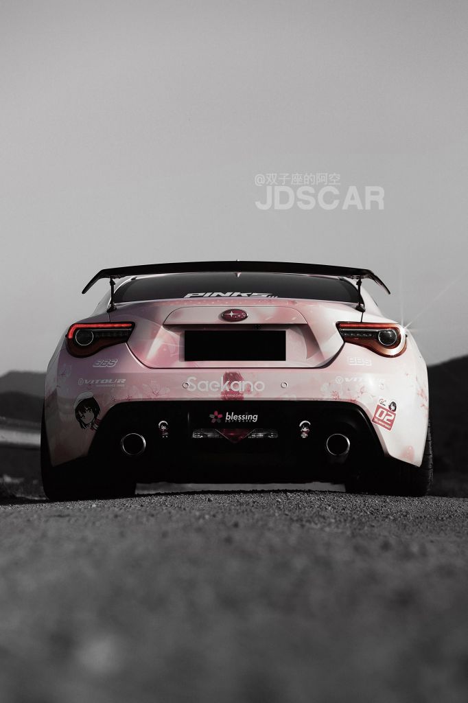 [车版专栏-改装作业]痛车作业 brz zc6 加藤惠主题 NGA玩家社区