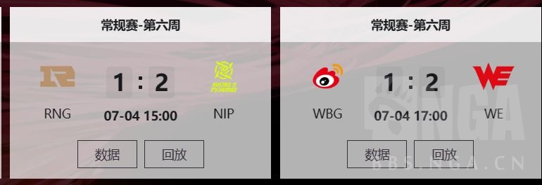 [本赛区赛事] rng edg wbg全输，网红队闹麻了 NGA玩家社区