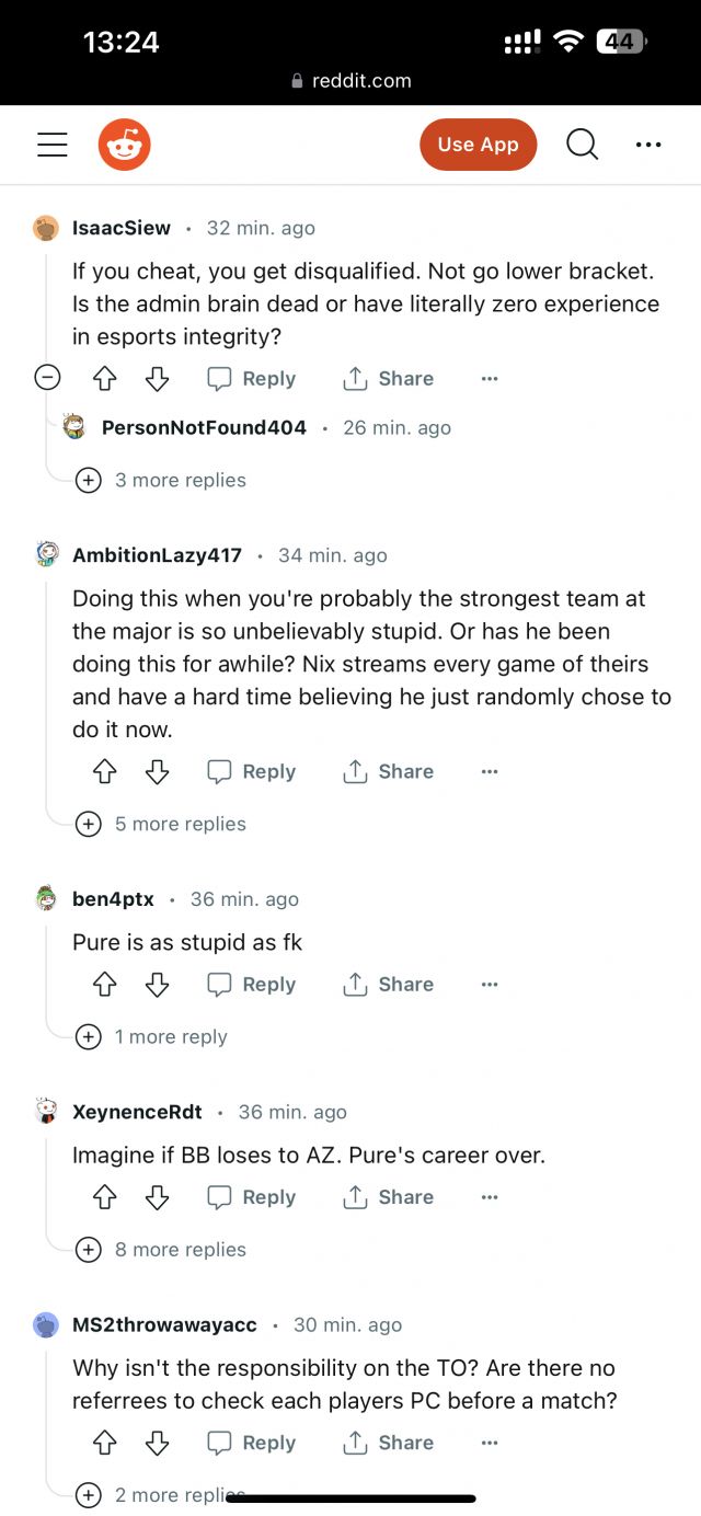 reddit上一些关于bb判负的评论。 NGA玩家社区