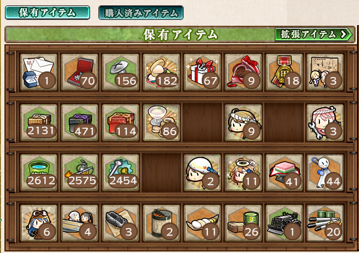 [更新]紀念離去的菱餅Ver.2.0 + 遠征通知框小魔改 178