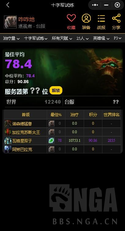 [巫妖王之怒] [部落] [逐风者]Beyond the Game 25H50箱团队 HTOC 25人10H工会真诚招收25H，10H稳定入会跟团人员。 NGA玩家社区