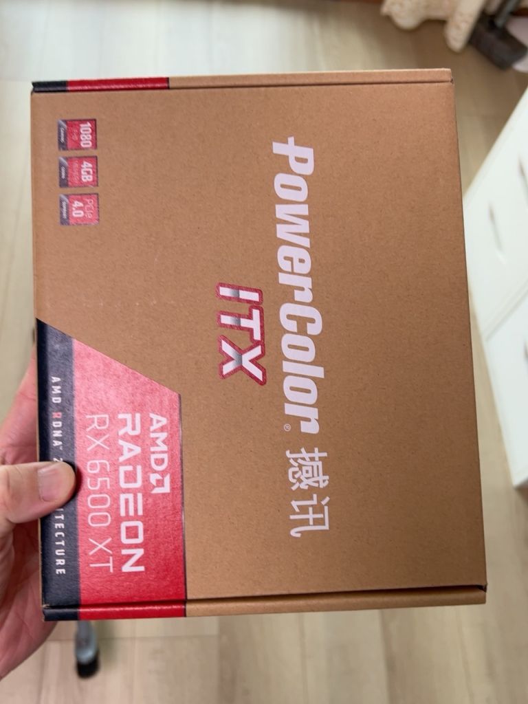 憾讯 powercolor 6500xt itx 单风扇短卡 650 包顺丰 NGA玩家社区