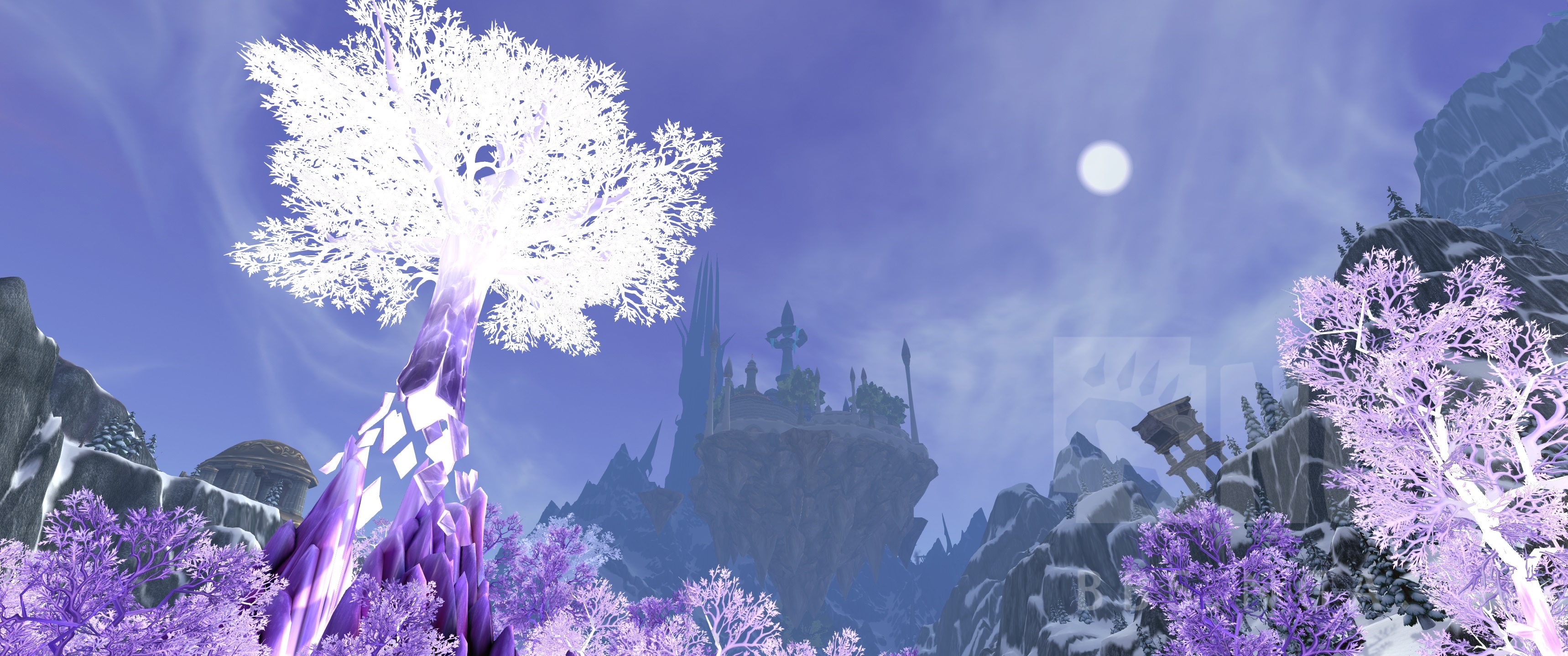 最近一些风景素材，白天的冰冠堡垒&晶格etc... NGA玩家社区