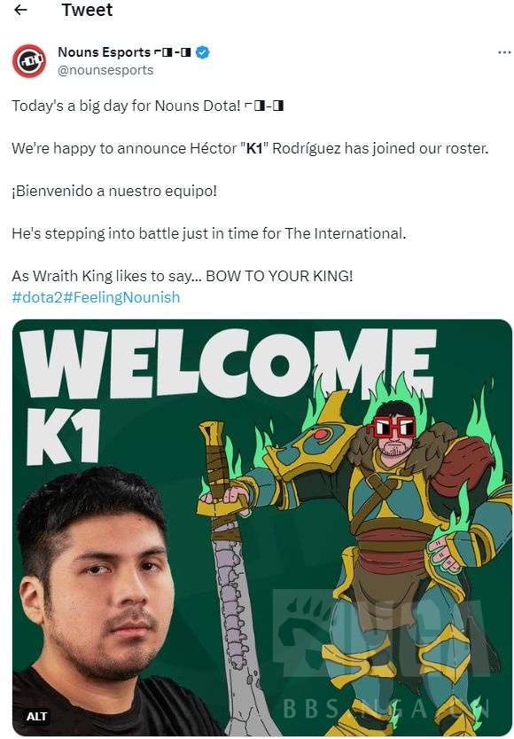 K1签约Nouns NGA玩家社区