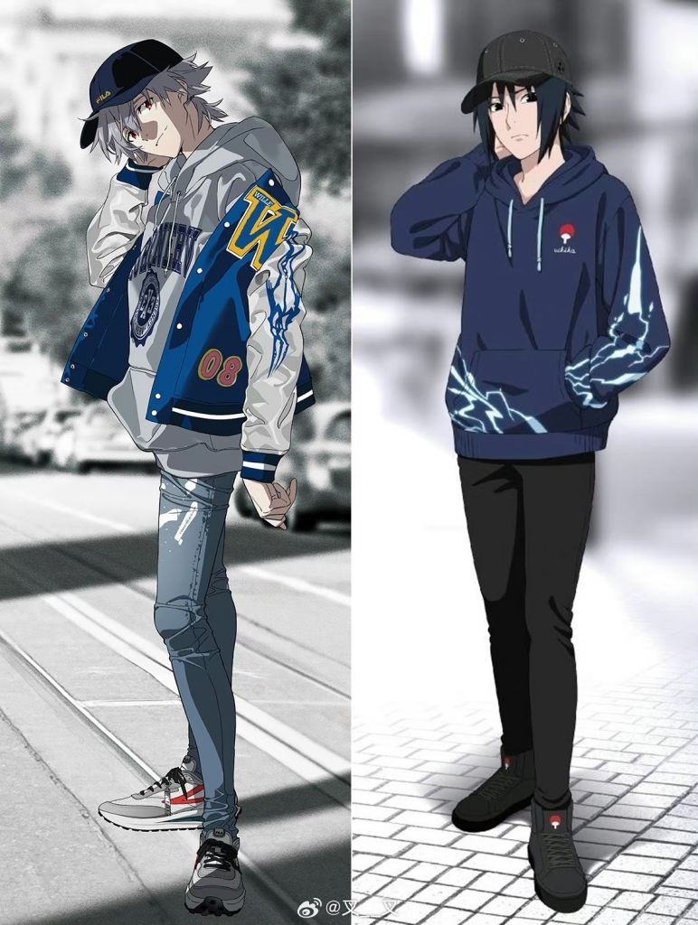 EVA&火影忍者对比处刑 服装品牌funtos联动图 NGA玩家社区