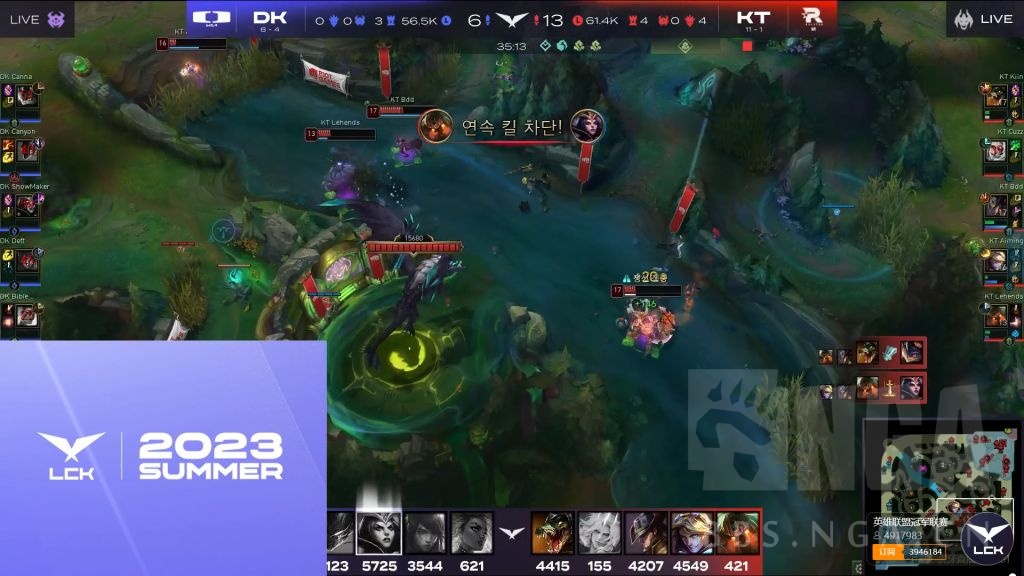 [外赛区赛事] KT 2:0 DK，DK团战被完爆 NGA玩家社区