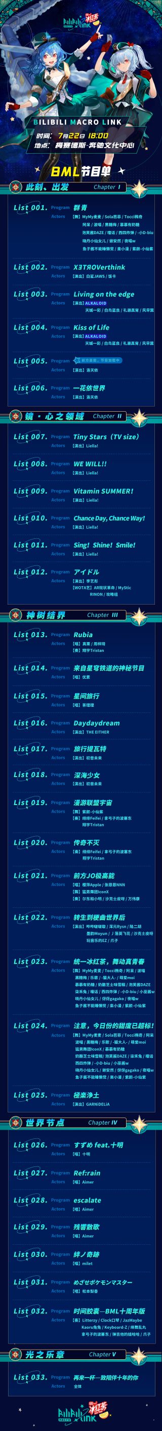 bml很微妙的节目单 NGA玩家社区