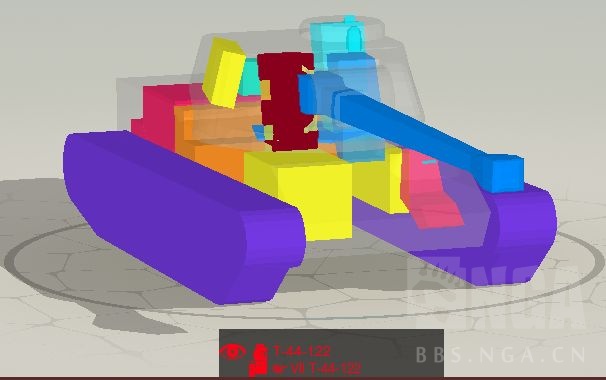 7金t0的t44-122a配件该怎么带？输弹通风旋转还是高光、涡轮？ NGA玩家社区