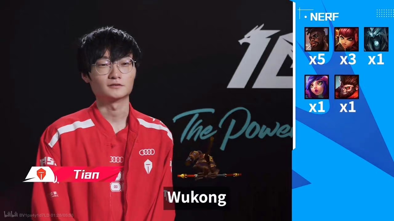 [本赛区赛事]最想删除的英雄 Tian：猴子 NGA玩家社区