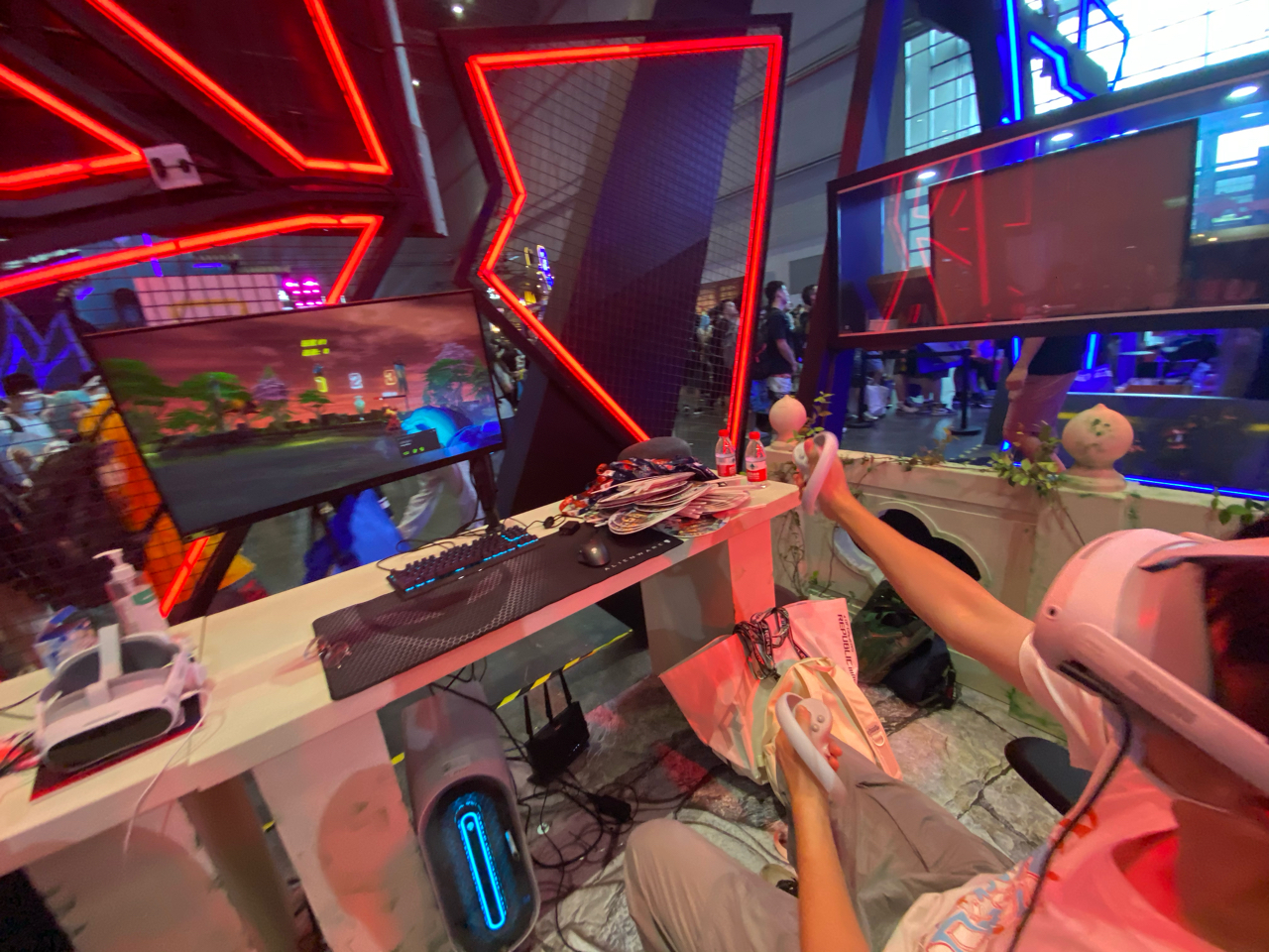 今天体验了一把bw上完美展台的dota2的VR项目，讲讲感想 NGA玩家社区